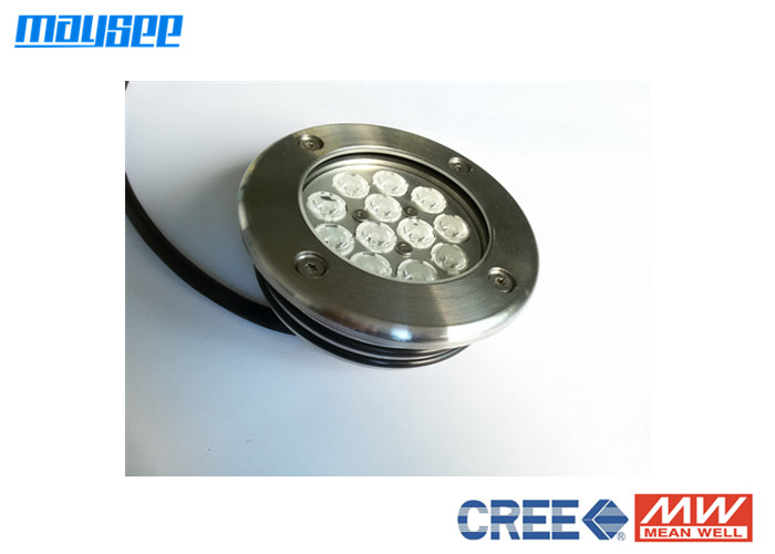IP68 316 stainless steel submersible 36 watt RGB LED underwater lights ...